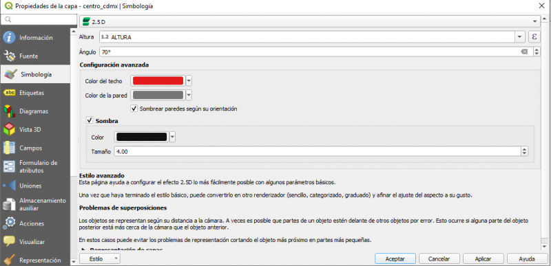 Creación de mapas 2.5D en QGIS | Cursos GIS | TYC GIS