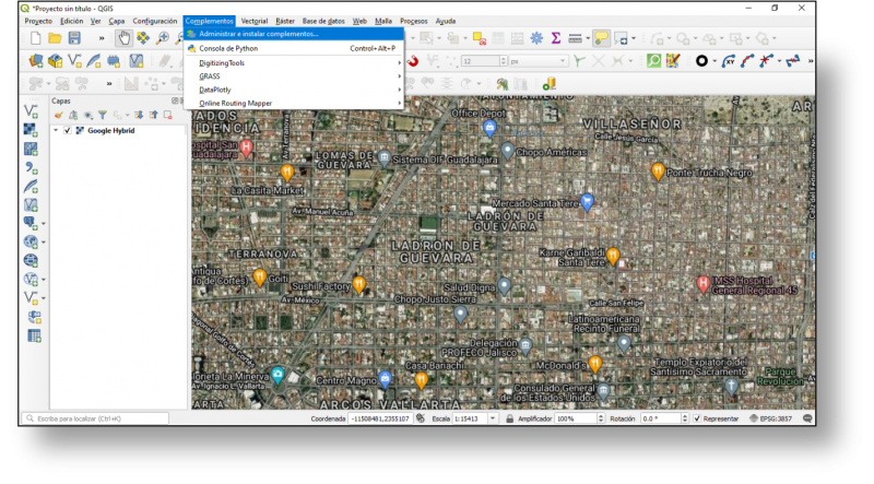 Cómo añadir un navegador web en QGIS | TYC GIS Formación