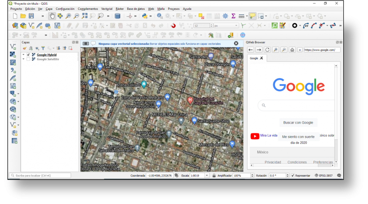 Cómo añadir un navegador web en QGIS | TYC GIS Formación