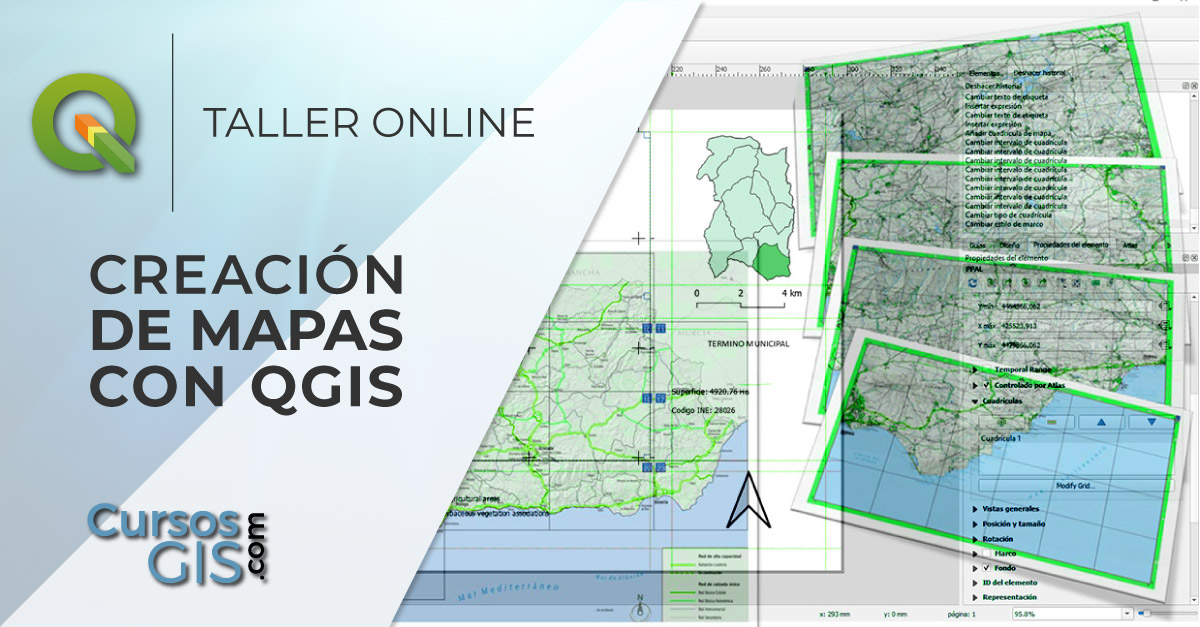 Taller de creación de mapas con QGIS | TYC GIS Formación